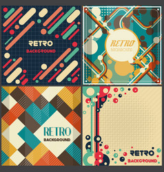 Old retro vintage style background design template