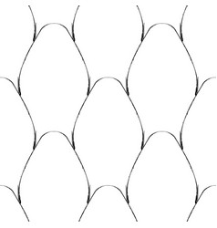 Fish scales seamless pattern Royalty Free Vector Image