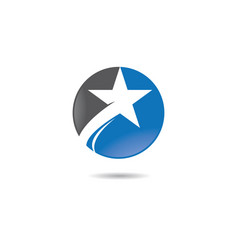 Star man logo Royalty Free Vector Image - VectorStock