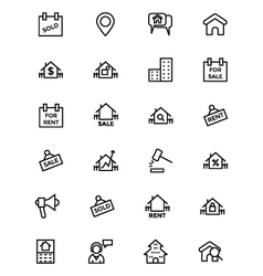 Male real estate agent with sold for sale sign vector by flint01 ...