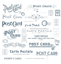 Postage stamps vector by hakane - Image #1626270 - VectorStock