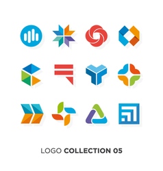Logo collection 01 Royalty Free Vector Image - VectorStock