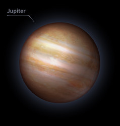 Planet set realistic composition Royalty Free Vector Image