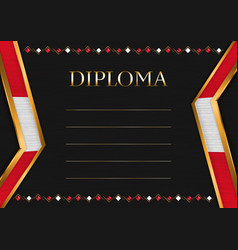 Border made with peru national colors Royalty Free Vector