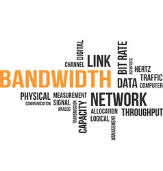 Graphic design word background Royalty Free Vector Image