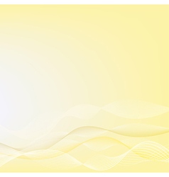 Abstract wave flow line isolated on white Vector Image