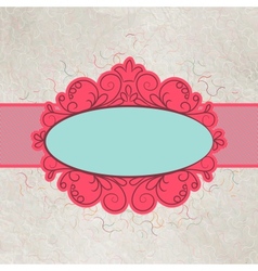 Vintage dots card Royalty Free Vector Image - VectorStock