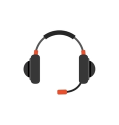 Gaming headphones isolated design Royalty Free Vector Image