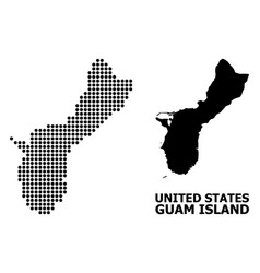 Gujarat india map grey Royalty Free Vector Image