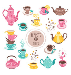 Royal tea party Royalty Free Vector Image - VectorStock