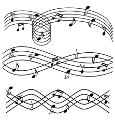 Music notes Royalty Free Vector Image - VectorStock