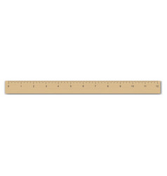Ruler size indicators Royalty Free Vector Image