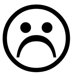 Discussion face emoji Royalty Free Vector Image