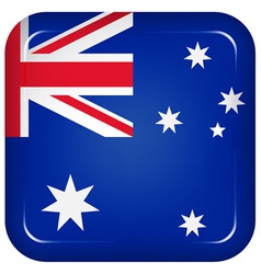 Retro australia flag postage stamp Royalty Free Vector Image