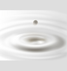 Milk splash on blue background Royalty Free Vector Image