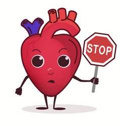 Red stop sign Royalty Free Vector Image - VectorStock