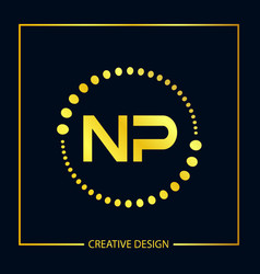 Sy golden letter logo with cutted and intersected Vector Image