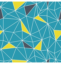 Rainbow triangle seamless pattern Royalty Free Vector Image