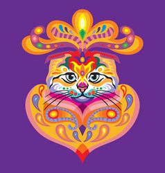 Hand drawing cat 2 Royalty Free Vector Image - VectorStock