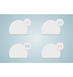 Timeline 3d infographic 3 Royalty Free Vector Image