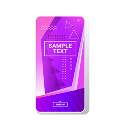 Generation z poster template layout modern age Vector Image