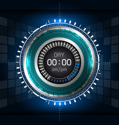 Cyber digital media Royalty Free Vector Image - VectorStock