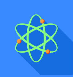 Apple core icon flat style Royalty Free Vector Image