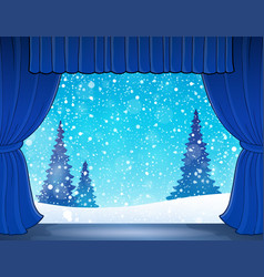 Stage theme image 3 Royalty Free Vector Image - VectorStock