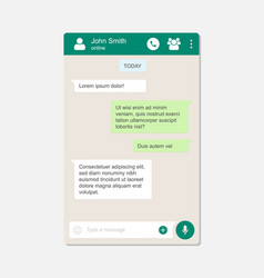 New chat message notification icon Royalty Free Vector Image