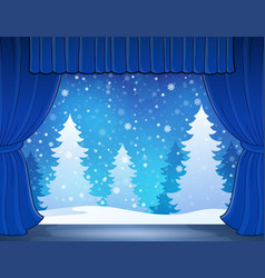 Stage theme image 3 Royalty Free Vector Image - VectorStock