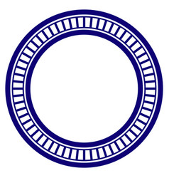 Double rectangle frame template Royalty Free Vector Image