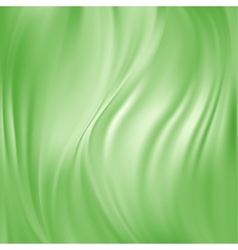 Abstract texture green silk Royalty Free Vector Image