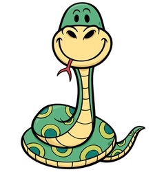 Snake cartoon Royalty Free Vector Image - VectorStock
