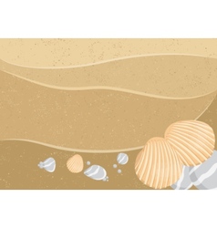Sea sand seamless pattern Royalty Free Vector Image