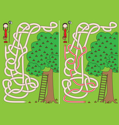 Easy grapes maze Royalty Free Vector Image - VectorStock