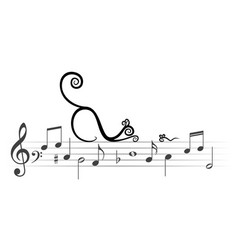 Musical notes Royalty Free Vector Image - VectorStock