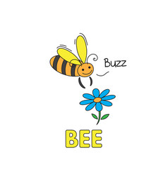 Cartoon chicken flashcard for children Royalty Free Vector