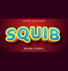 Start text editable font effect Royalty Free Vector Image