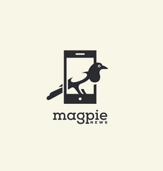 Taiwan blue magpie symbol urocissa Royalty Free Vector Image