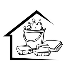 Wet cleaning rag Royalty Free Vector Image - VectorStock