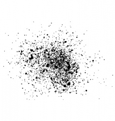 Festive pattern with colorful paint splatters Vector Image