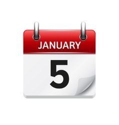 Red january tags Royalty Free Vector Image - VectorStock