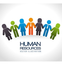 Business human resources hr manager team hire Vector Image