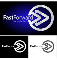 Forward logo Royalty Free Vector Image - VectorStock