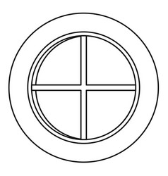 Set round logo frames with geometric pattern Vector Image