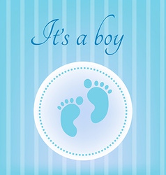Baby document design Royalty Free Vector Image