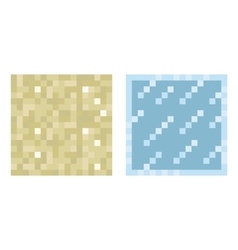 Texture for platformers pixel art - stone Vector Image