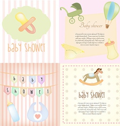 Baby document design Royalty Free Vector Image