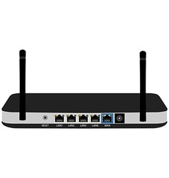 Wireless router Royalty Free Vector Image - VectorStock