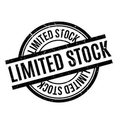 Limited stock banner design Royalty Free Vector Image